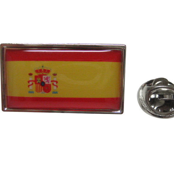 Kiola Designs | Accessories | Spain Flag Lapel Pin | Poshmark